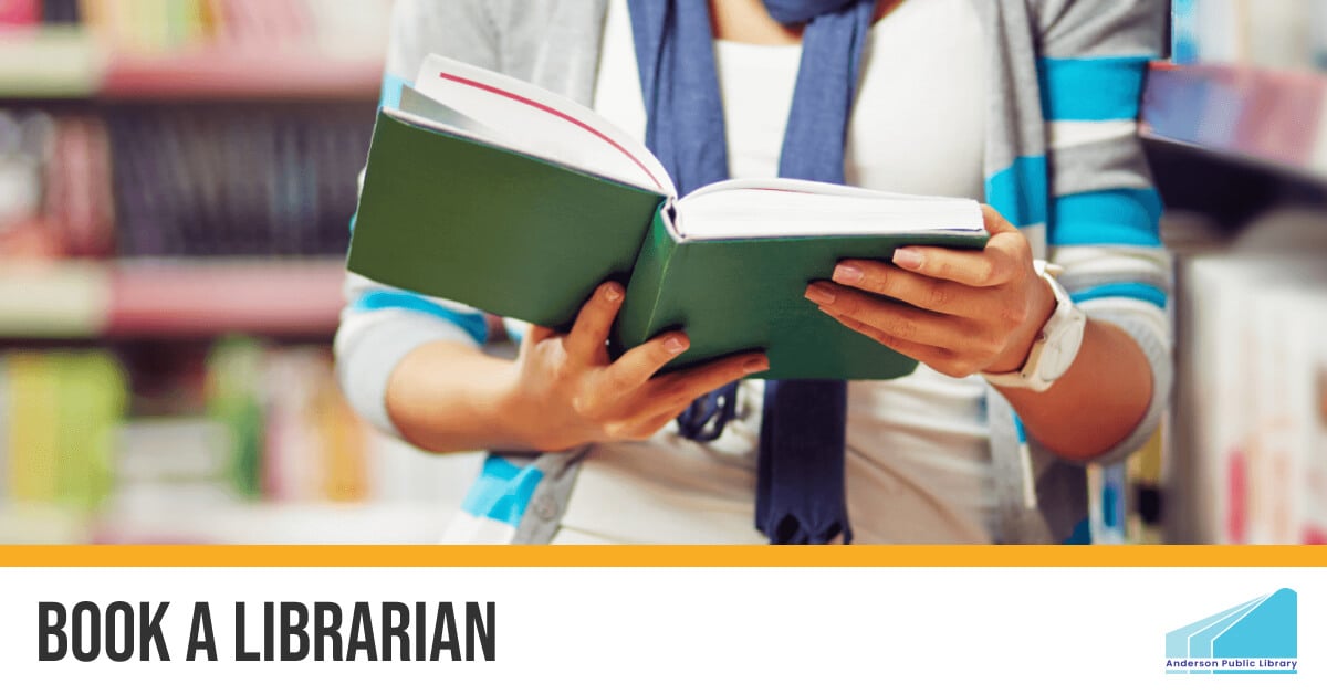 Book-A-Librarian | Anderson Public Library