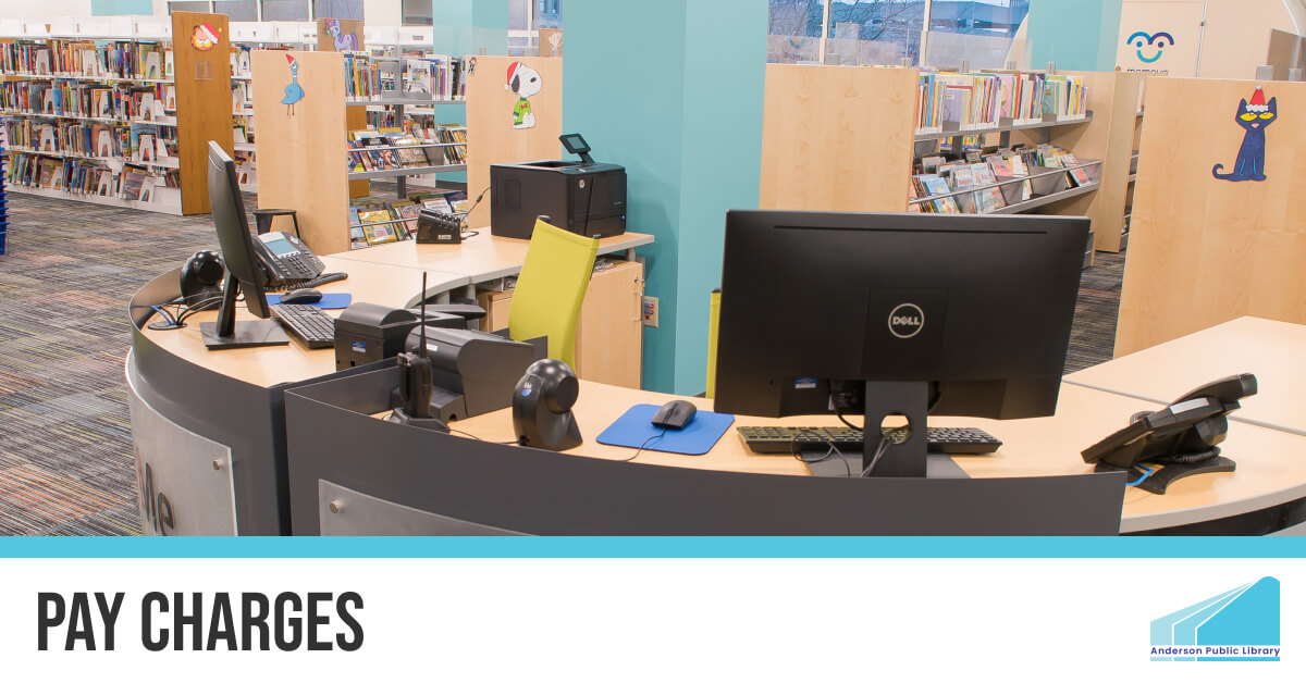 Pay Charges | Anderson Public Library